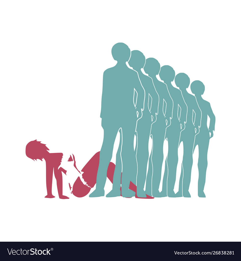 Human differences concept Royalty Free Vector Image