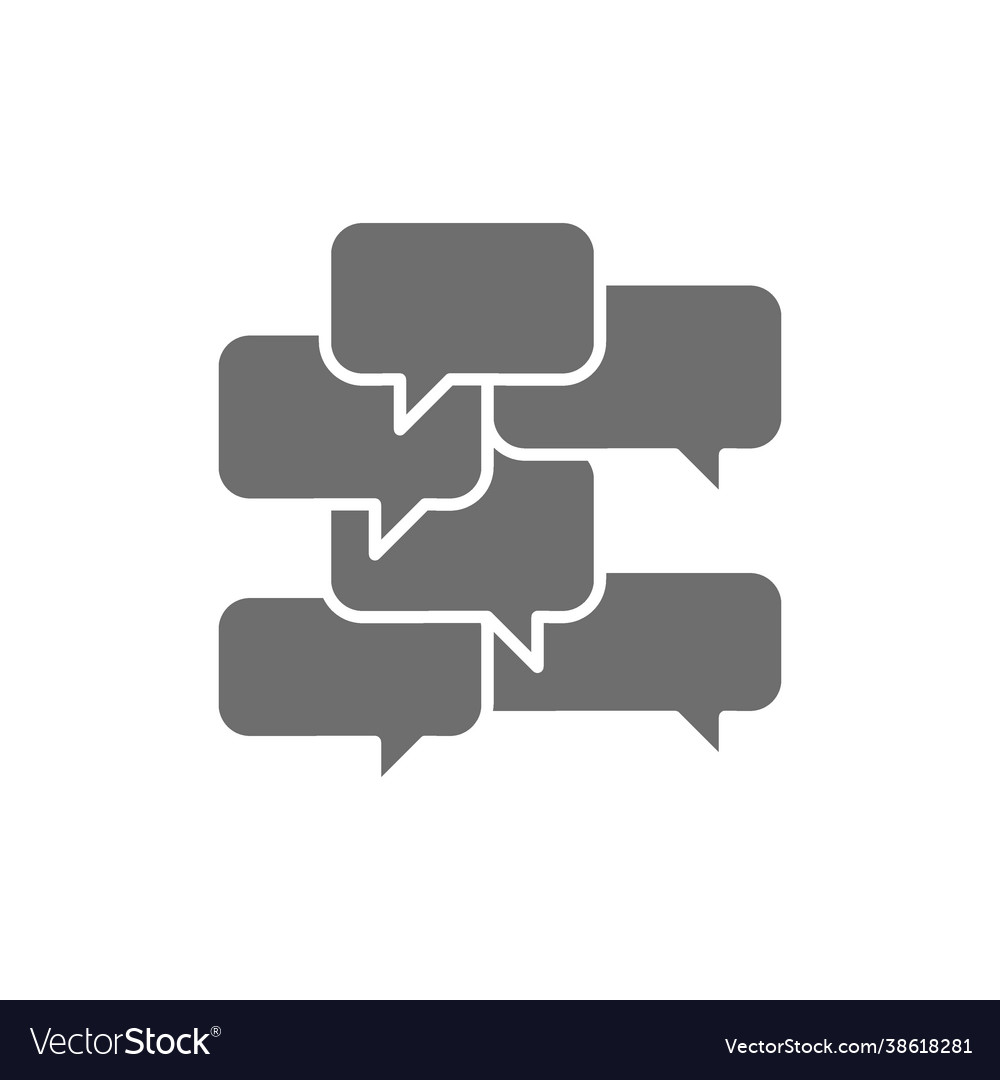 Text message boxes speech bubbles chat message Vector Image Text message boxes speech bubbles chat message Vector Image