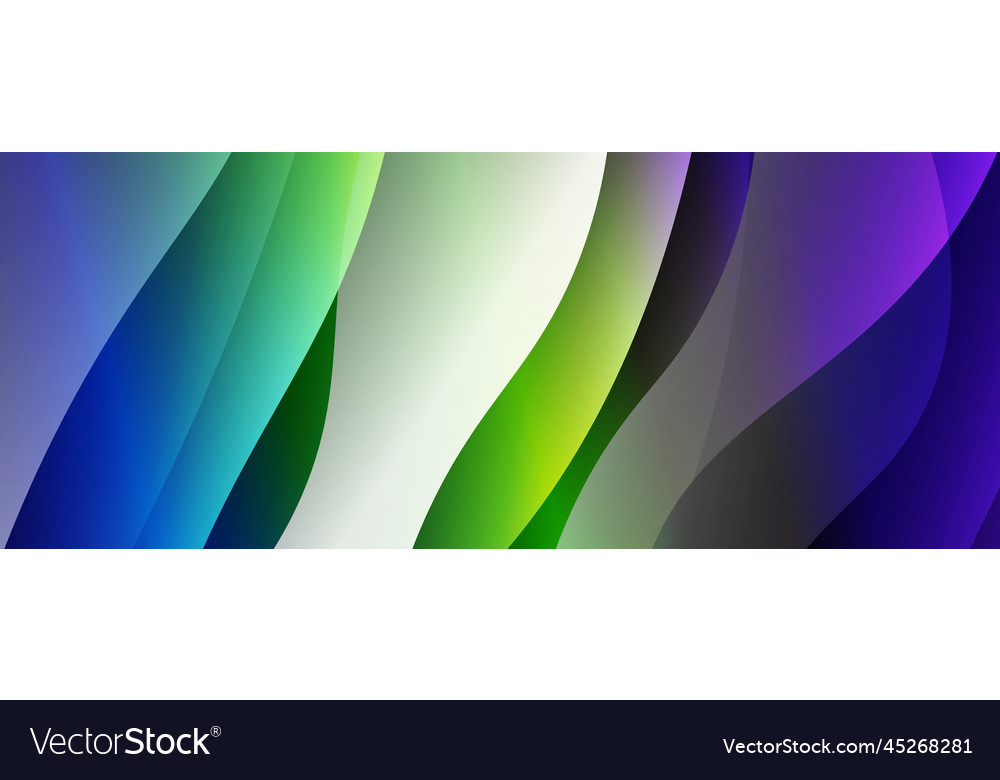 Trendy simple fluid color gradient abstract Vector Image