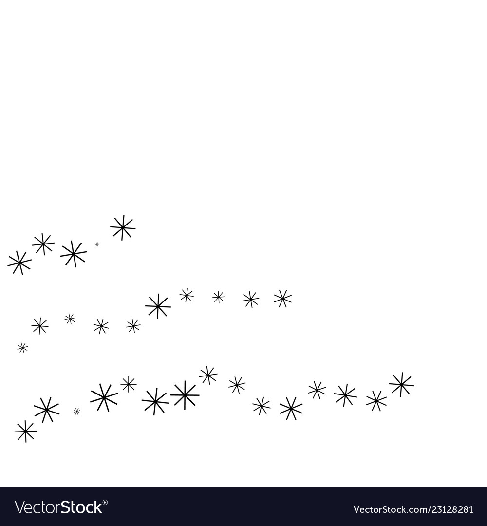 Wave snowflake background Royalty Free Vector Image