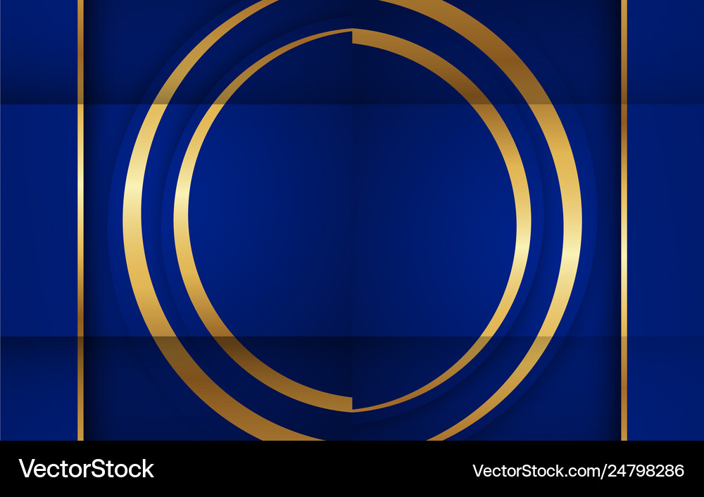 Abstract blue background in premium indian style Vector Image