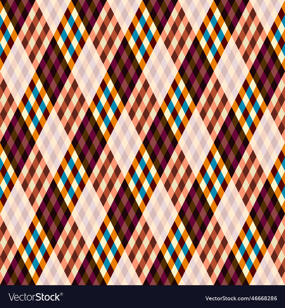 Argyle seamless pattern background pattern Vector Image