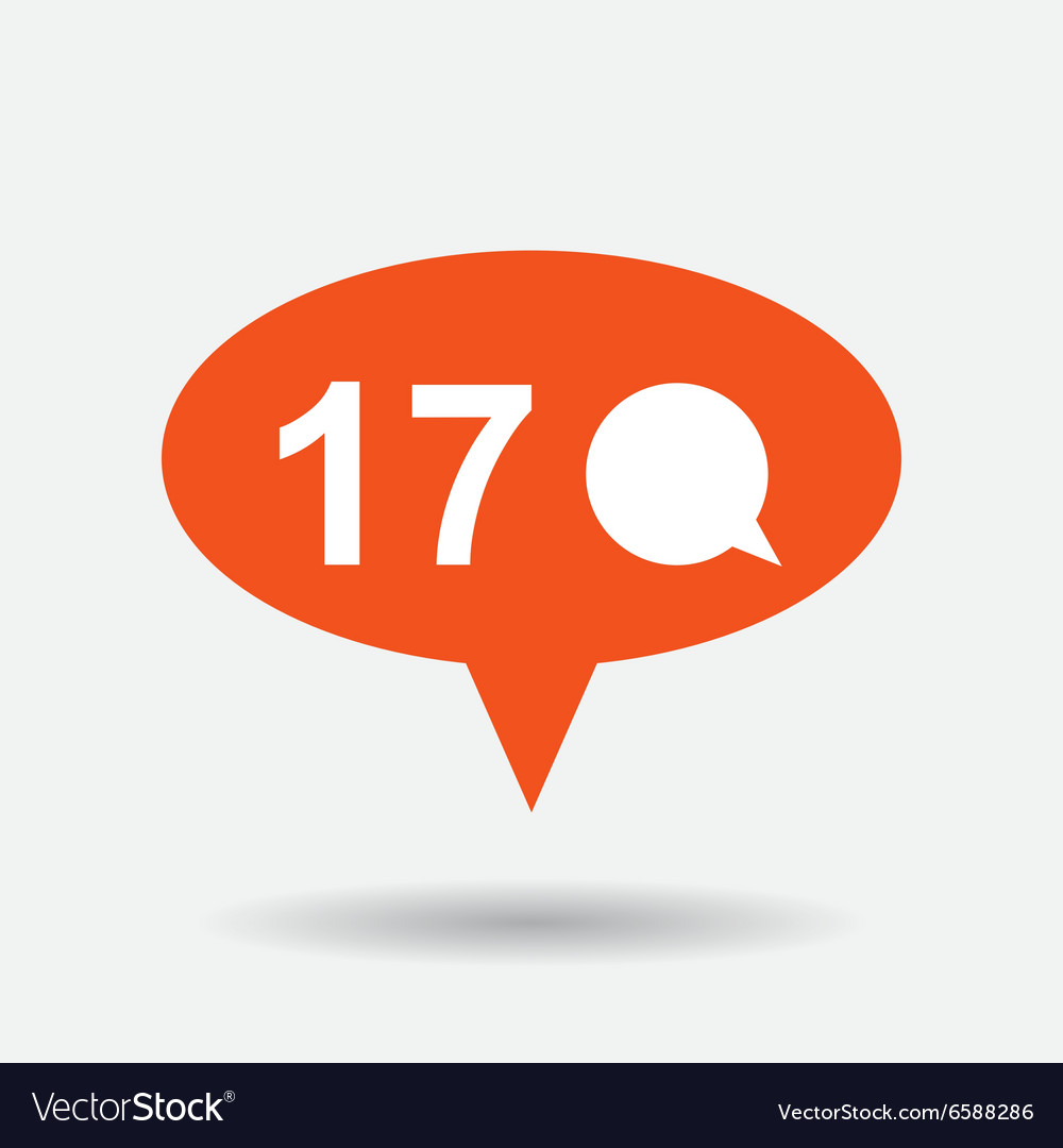 Bubble comment icon Royalty Free Vector Image - VectorStock