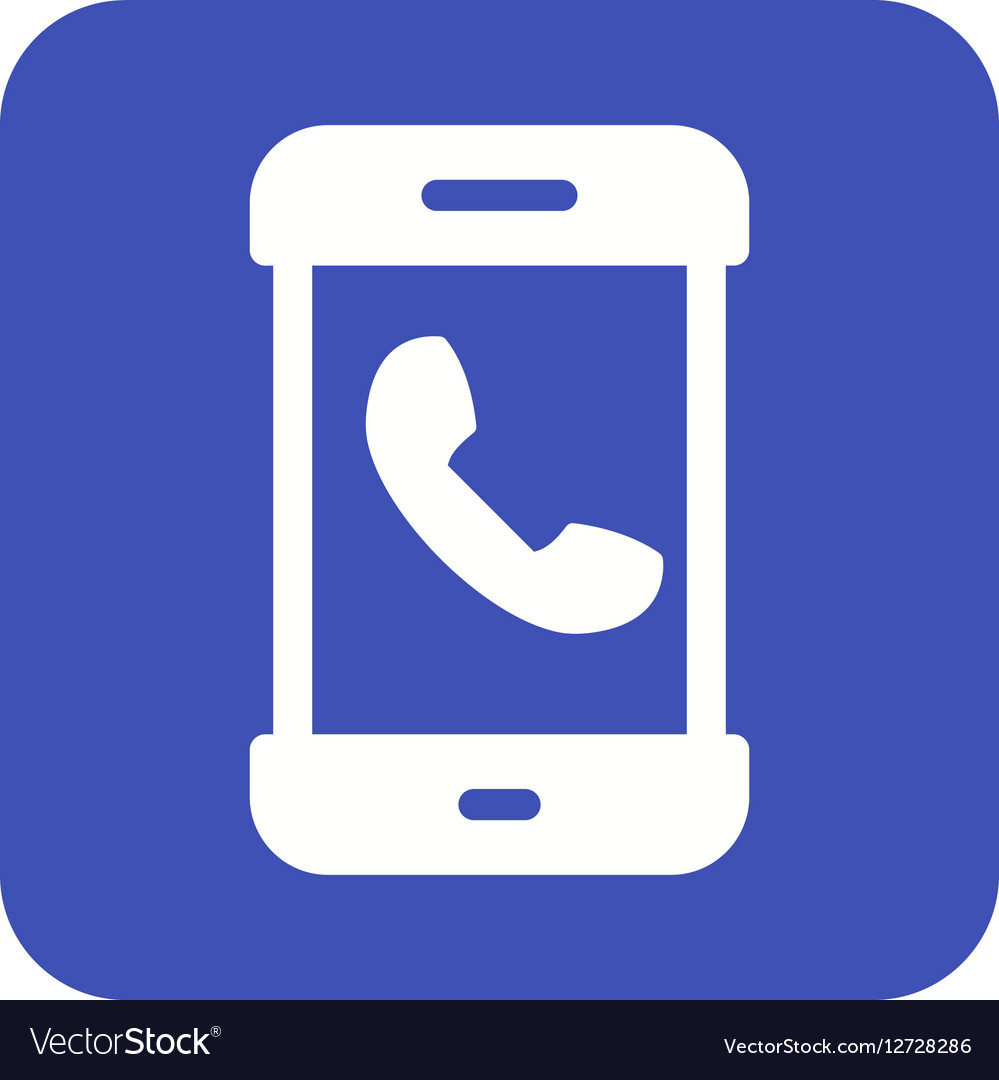 Dial call Royalty Free Vector Image - VectorStock