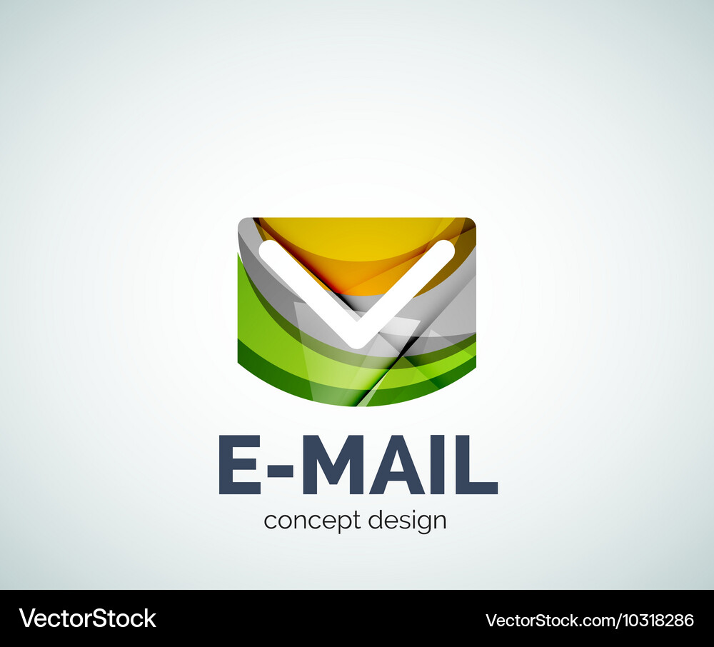 E-mail logo business branding icon Royalty Free Vector Image