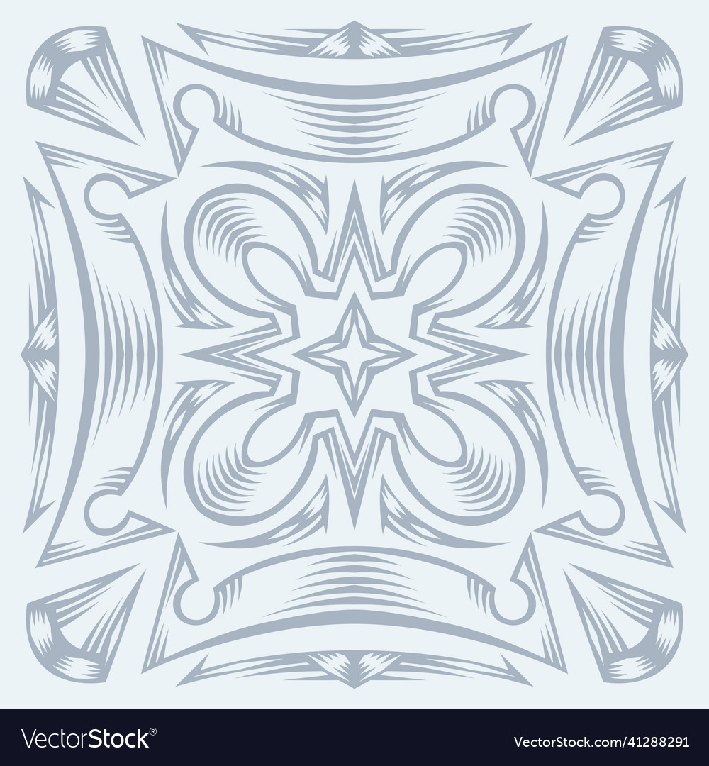 Ceramic tile pattern wall or floor texture Vector Image