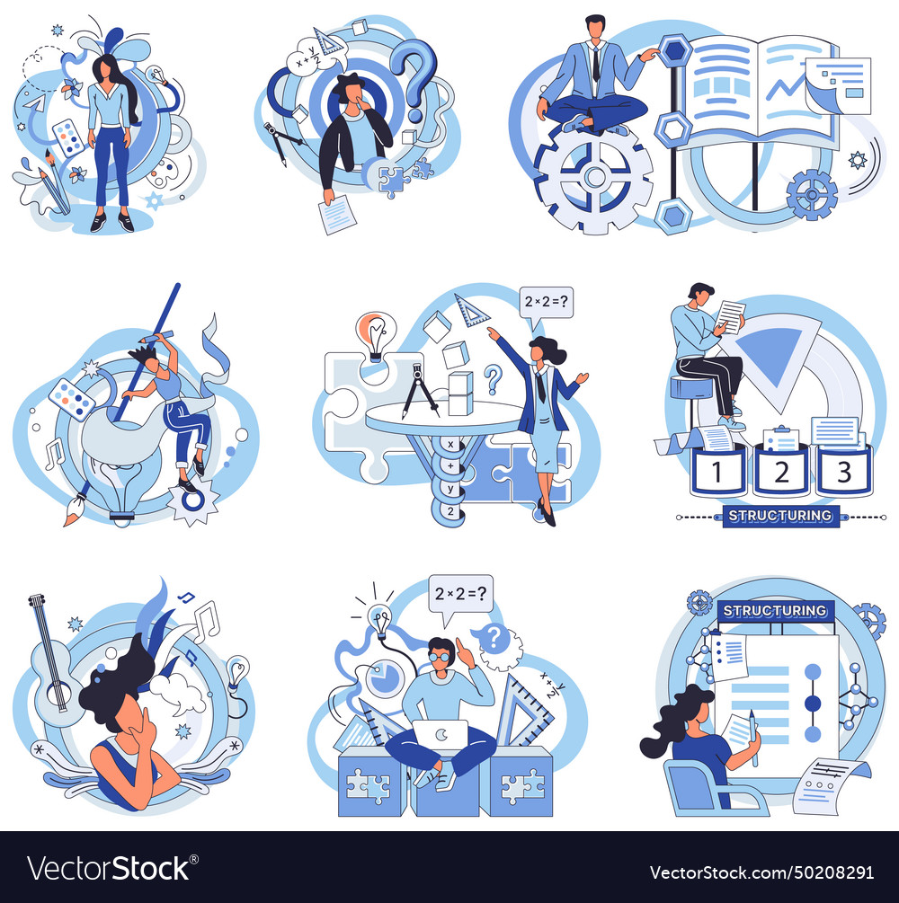 Process optimization effective Royalty Free Vector Image