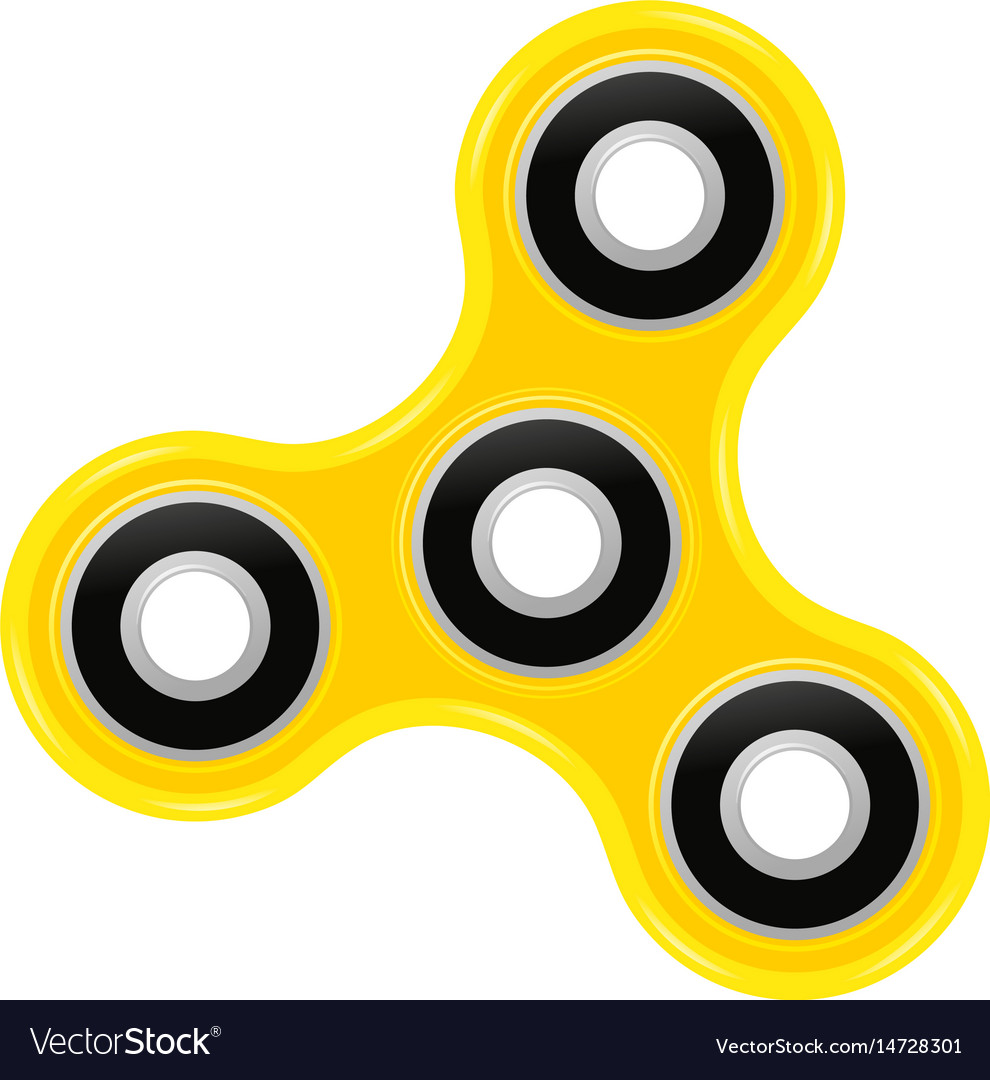 Hand spinner flat Royalty Free Vector Image - VectorStock