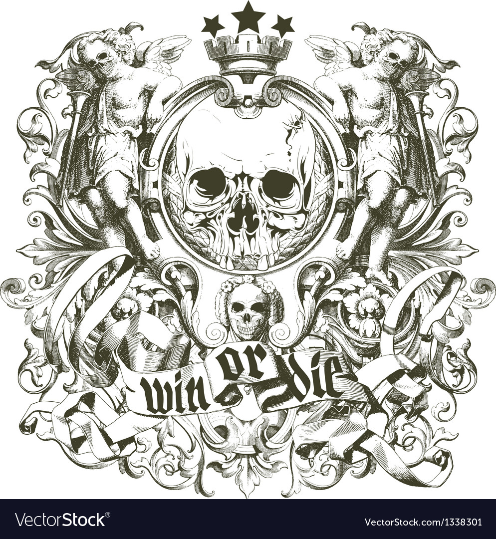 Skull Royalty Free Vector Image - VectorStock