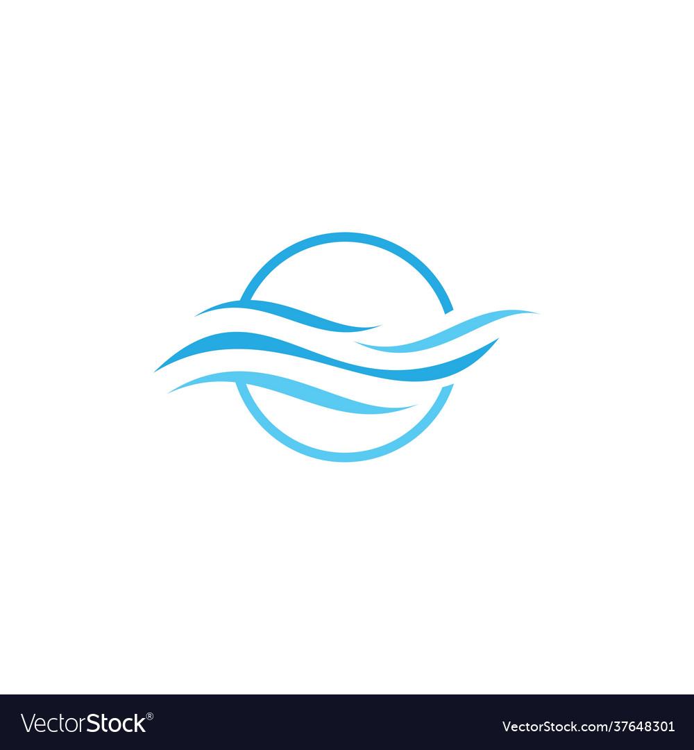 Water wave Royalty Free Vector Image - VectorStock