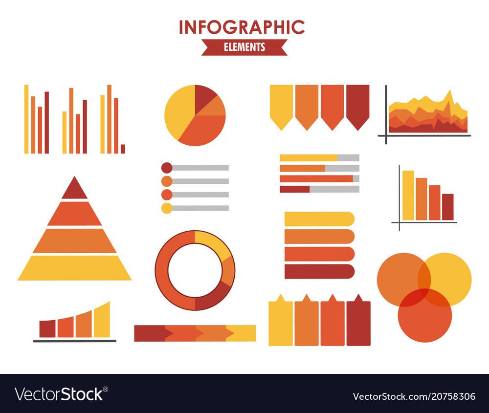 Infographic elements concept Royalty Free Vector Image