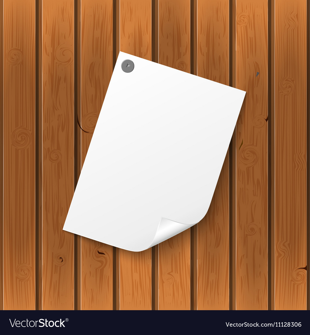 Note paper Royalty Free Vector Image - VectorStock