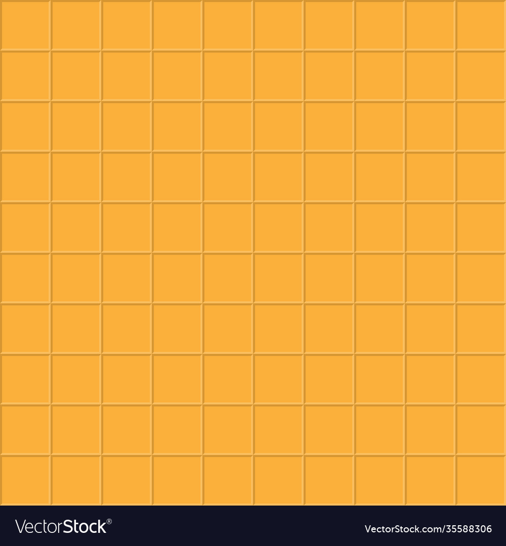 Orange background square plates simple flat Vector Image