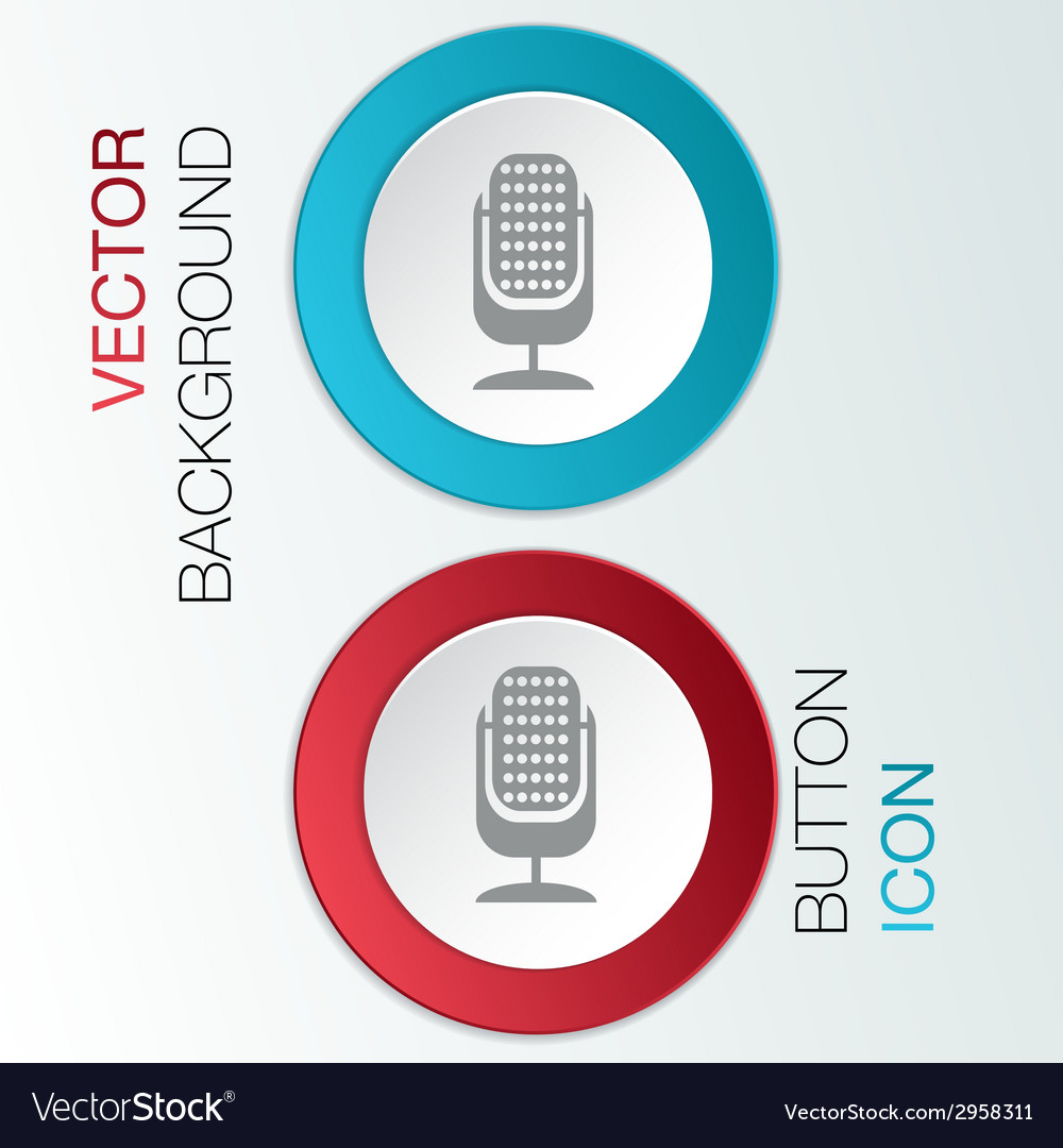 Microphone Royalty Free Vector Image - VectorStock