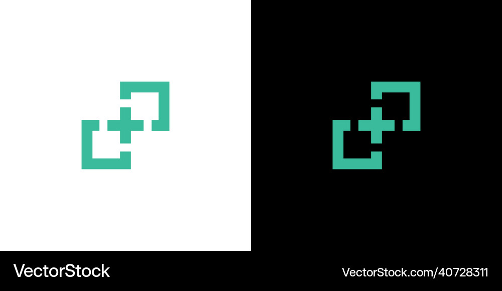 Simple and modern health infinity logo design Vector Image