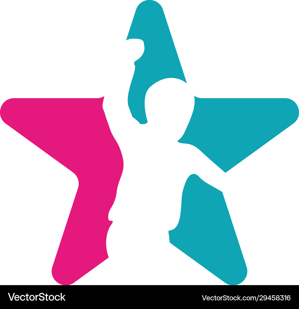 Children dream success icon design template Vector Image