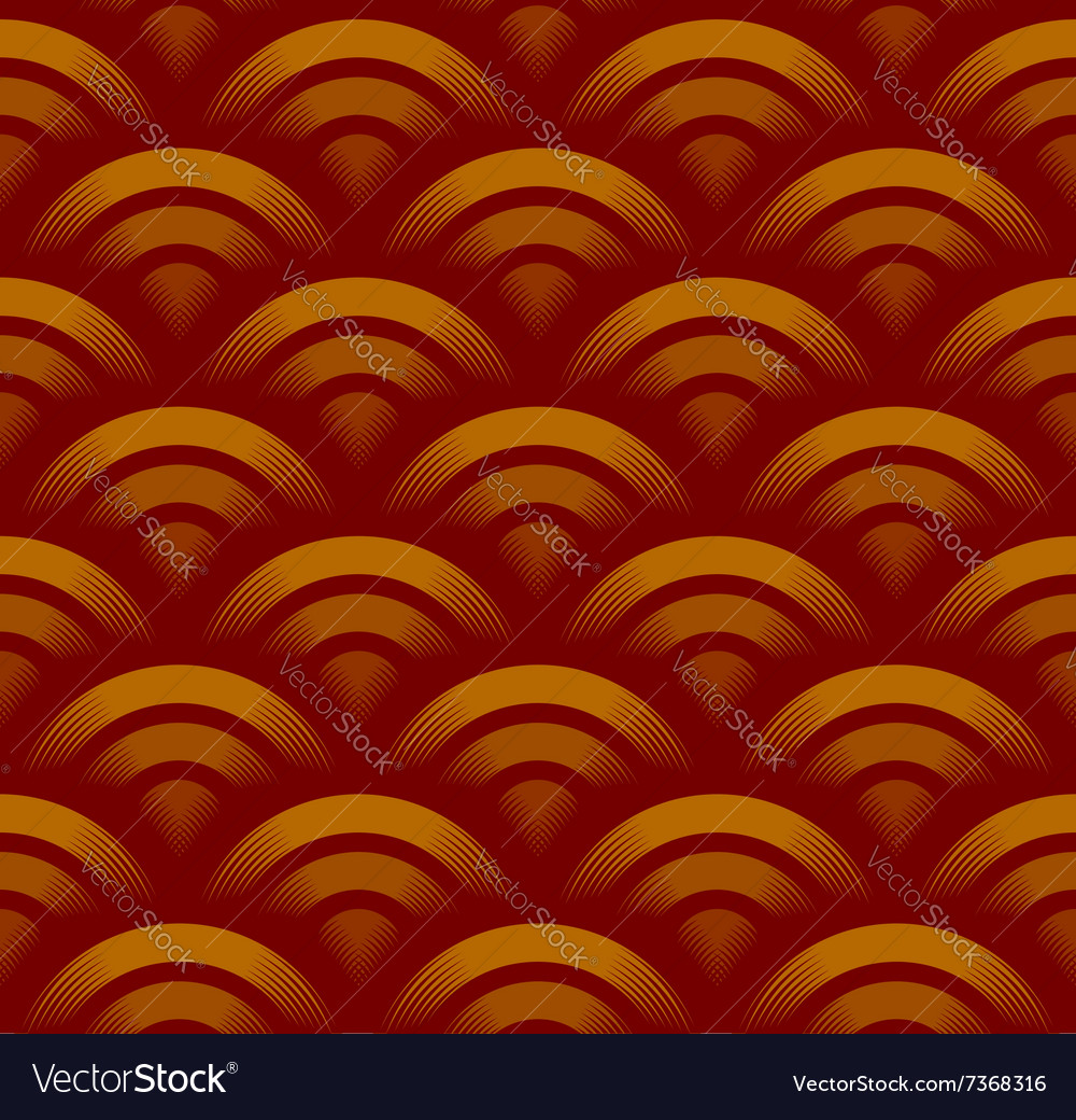 Seigaiha pattern Royalty Free Vector Image - VectorStock