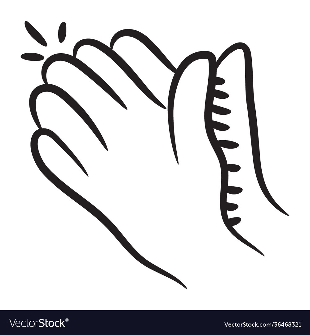 Clap Royalty Free Vector Image - VectorStock