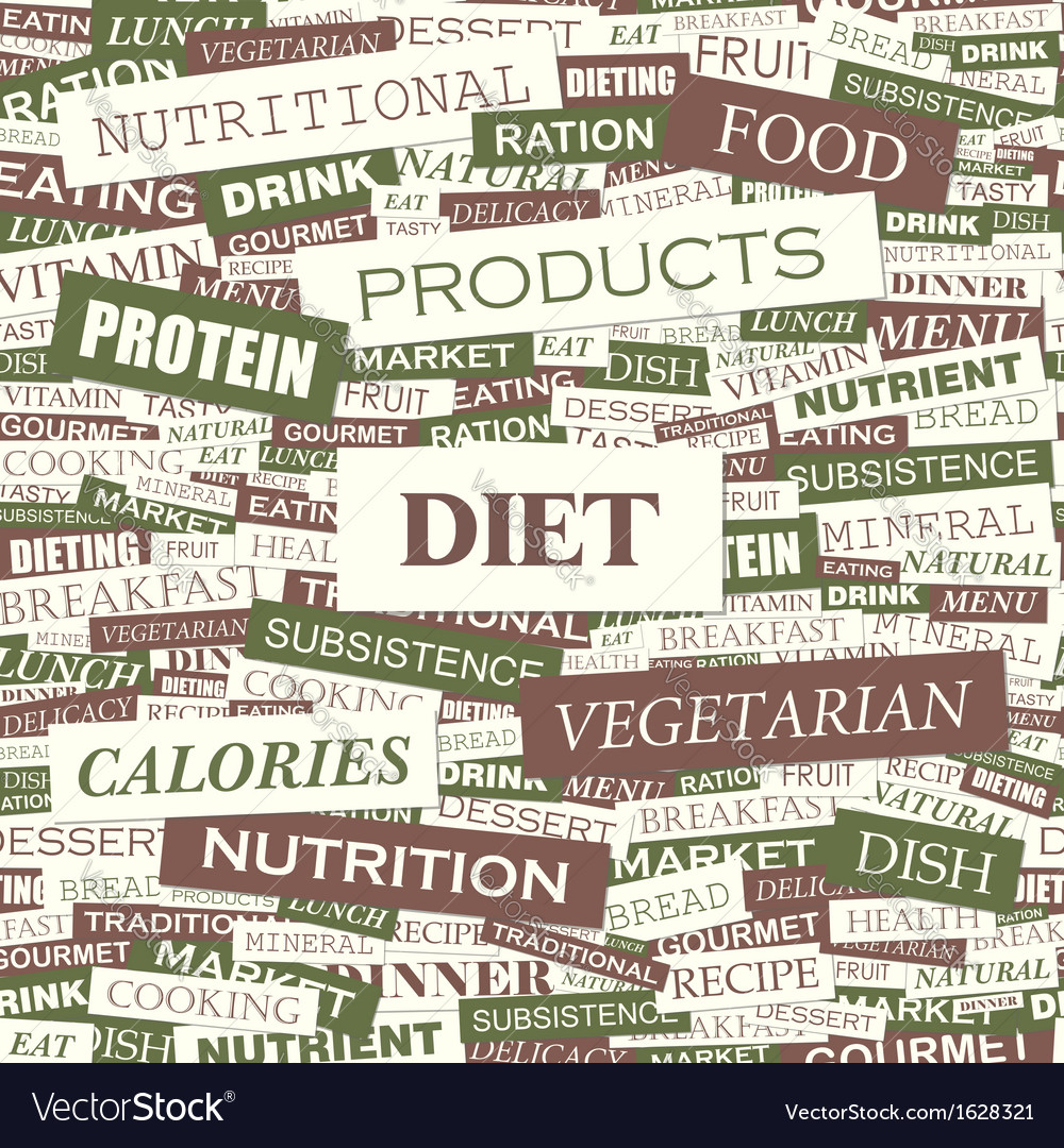 Diet Royalty Free Vector Image - VectorStock