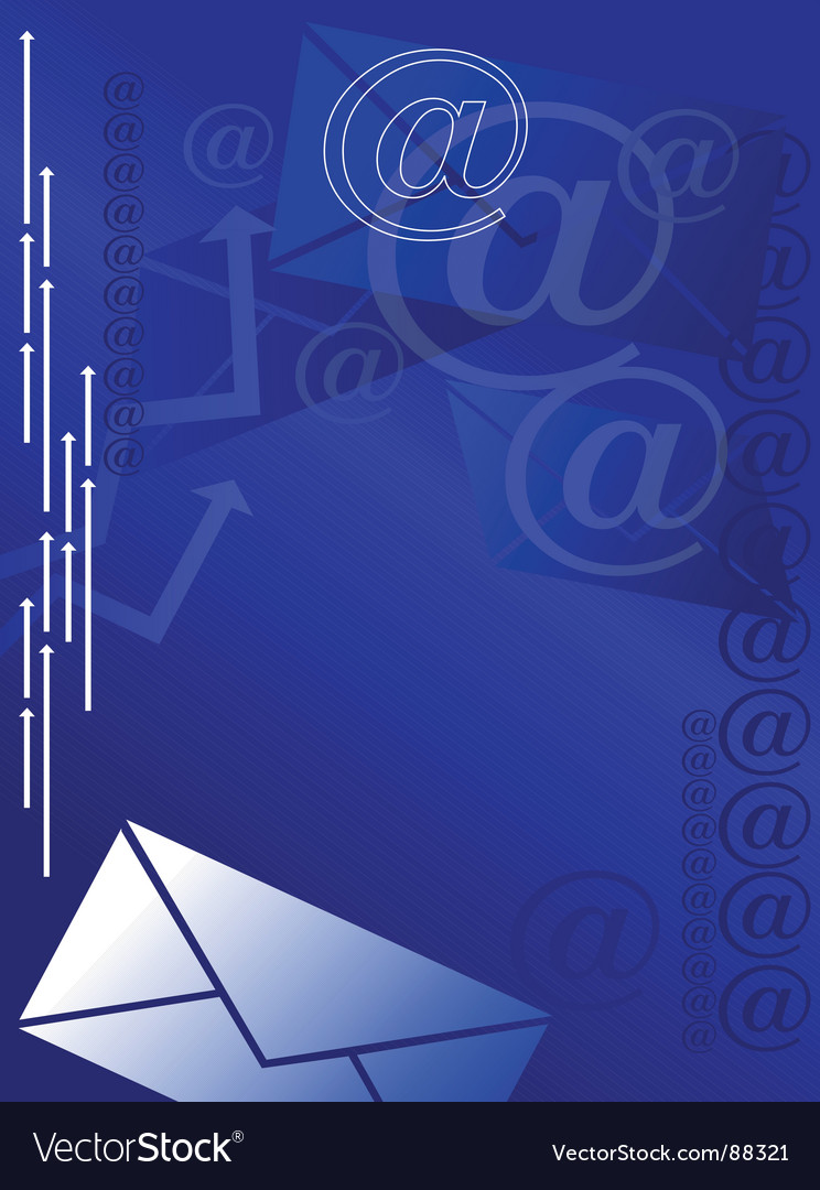 E mail Royalty Free Vector Image - VectorStock