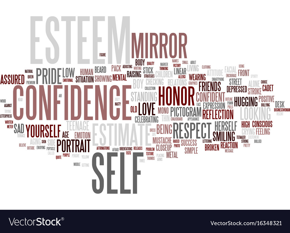 Esteem word cloud concept Royalty Free Vector Image Esteem word cloud concept Royalty Free Vector Image
