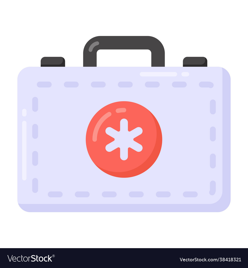 First aid kit Royalty Free Vector Image - VectorStock