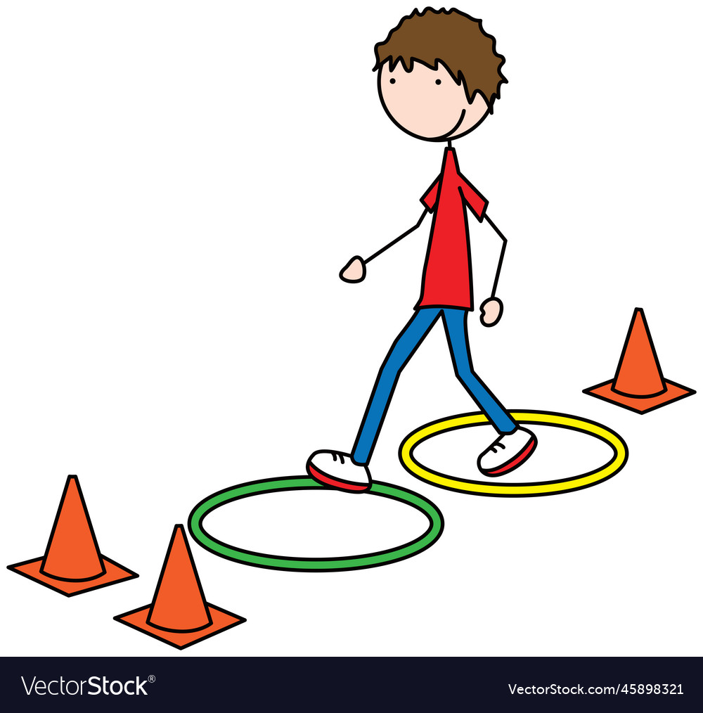 Happy kid Royalty Free Vector Image - VectorStock