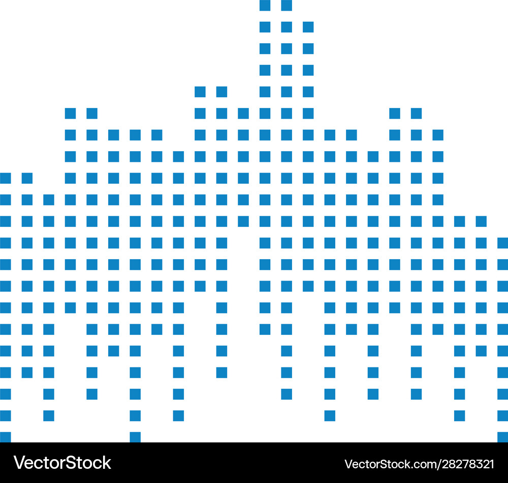 Modern city design template real estate concept Vector Image