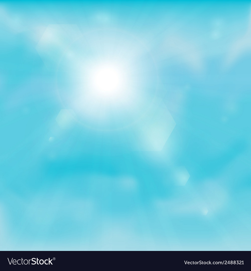 Sky background Royalty Free Vector Image - VectorStock