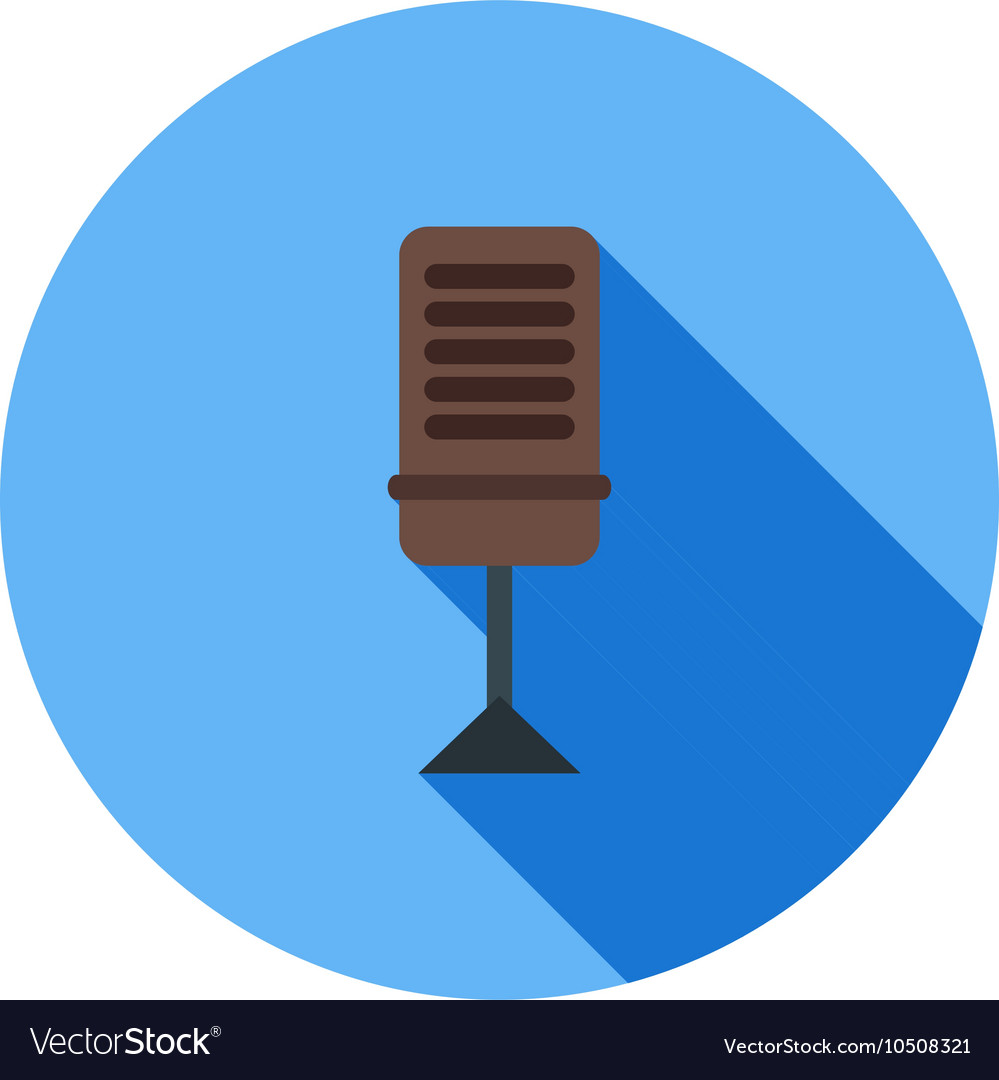 Table mic Royalty Free Vector Image - VectorStock