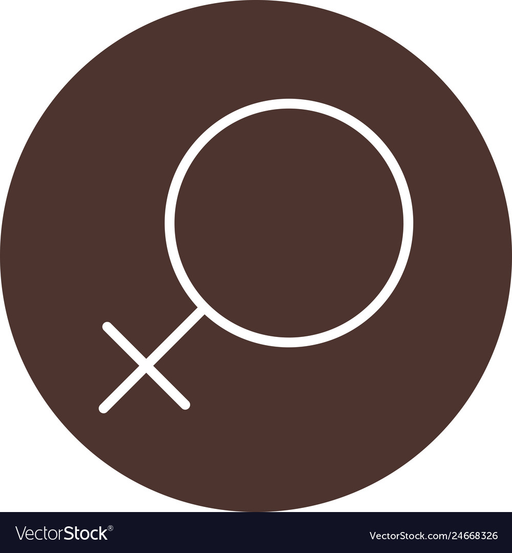 Female Sign Icon Royalty Free Vector Image Vectorstock
