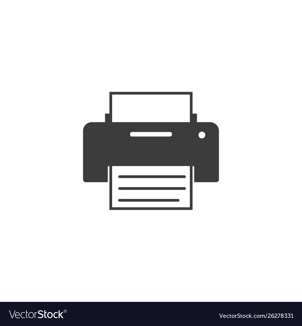 Copy device printer icon Royalty Free Vector Image