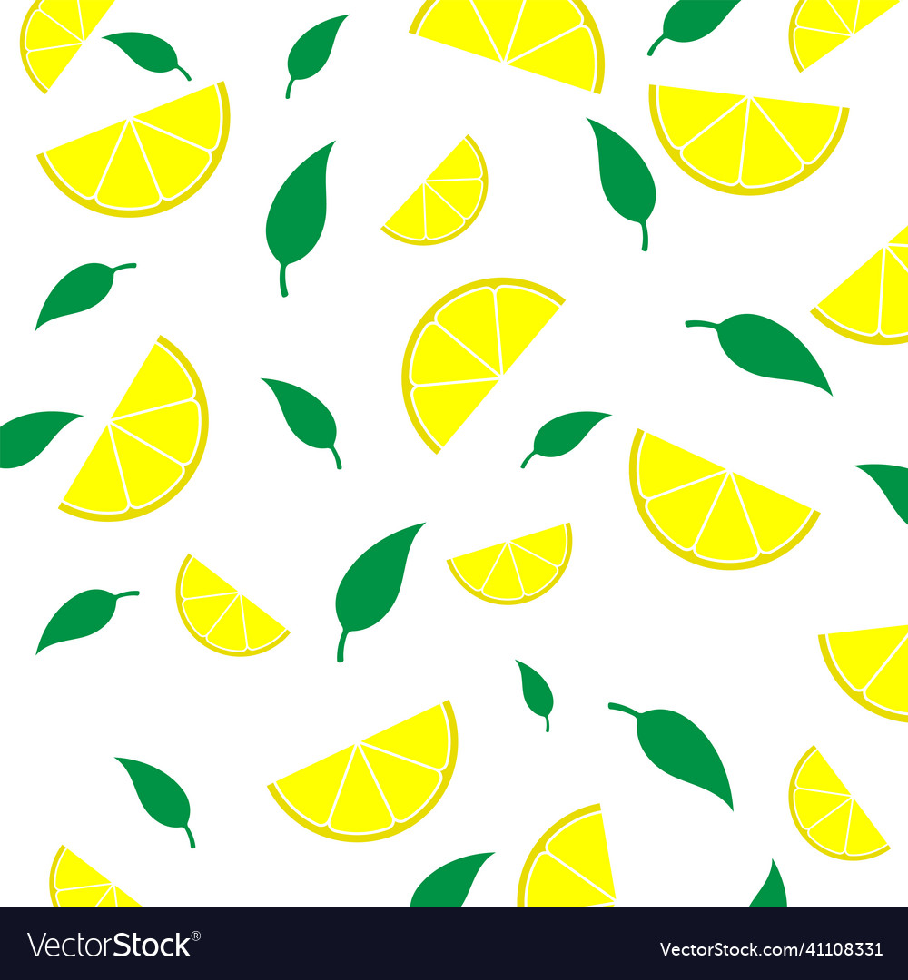 Orange slice background square design template Vector Image