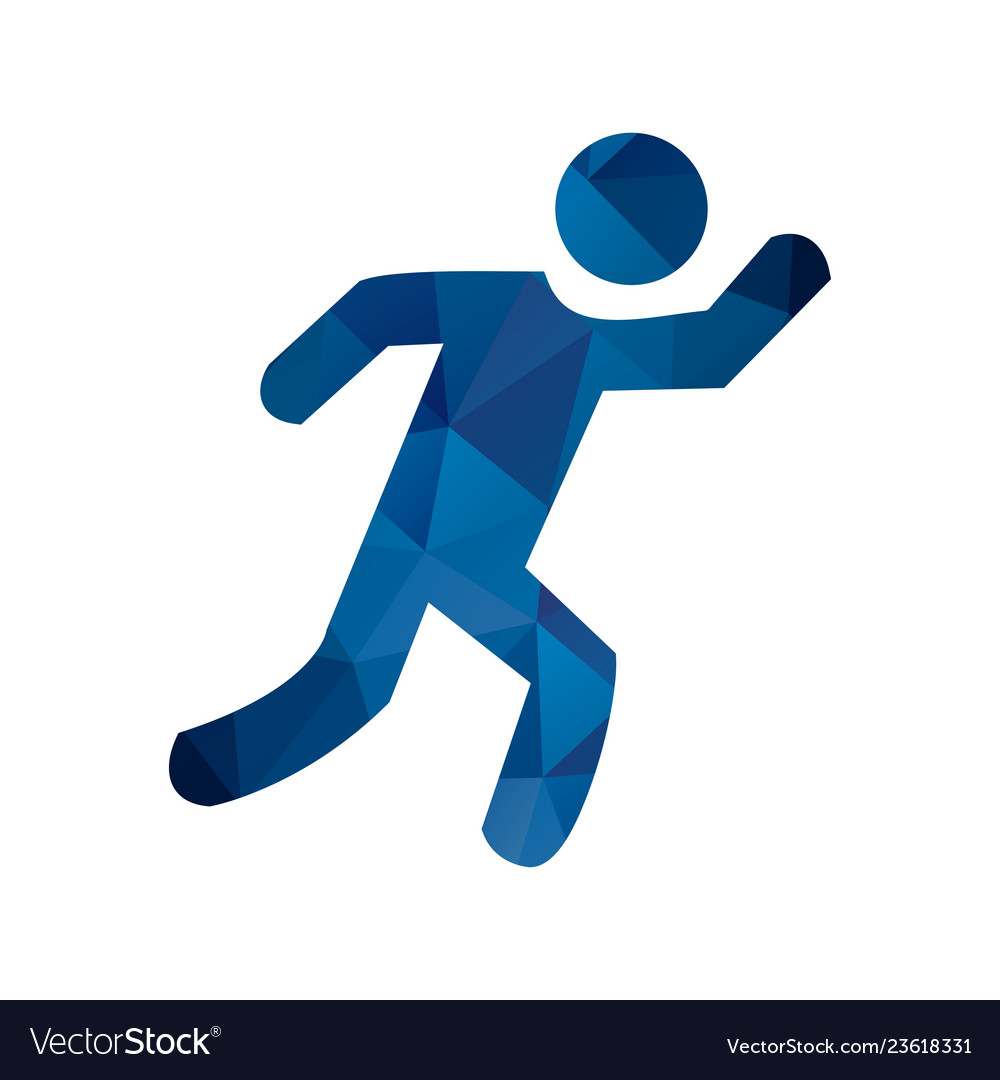 Runner icon Royalty Free Vector Image - VectorStock