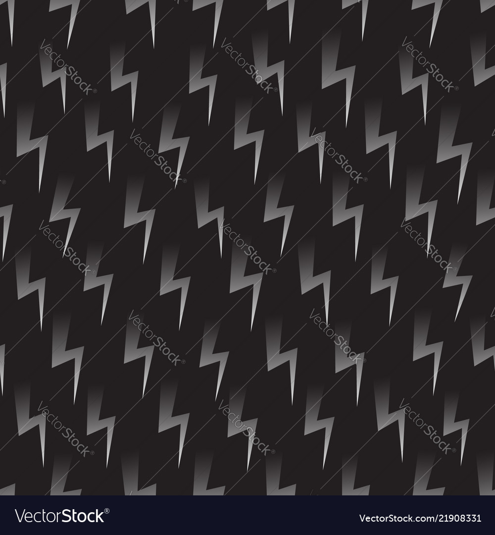 Thunder icon seamless pattern Royalty Free Vector Image