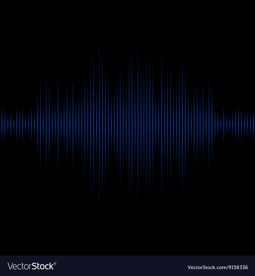 Blue equalizer Royalty Free Vector Image - VectorStock