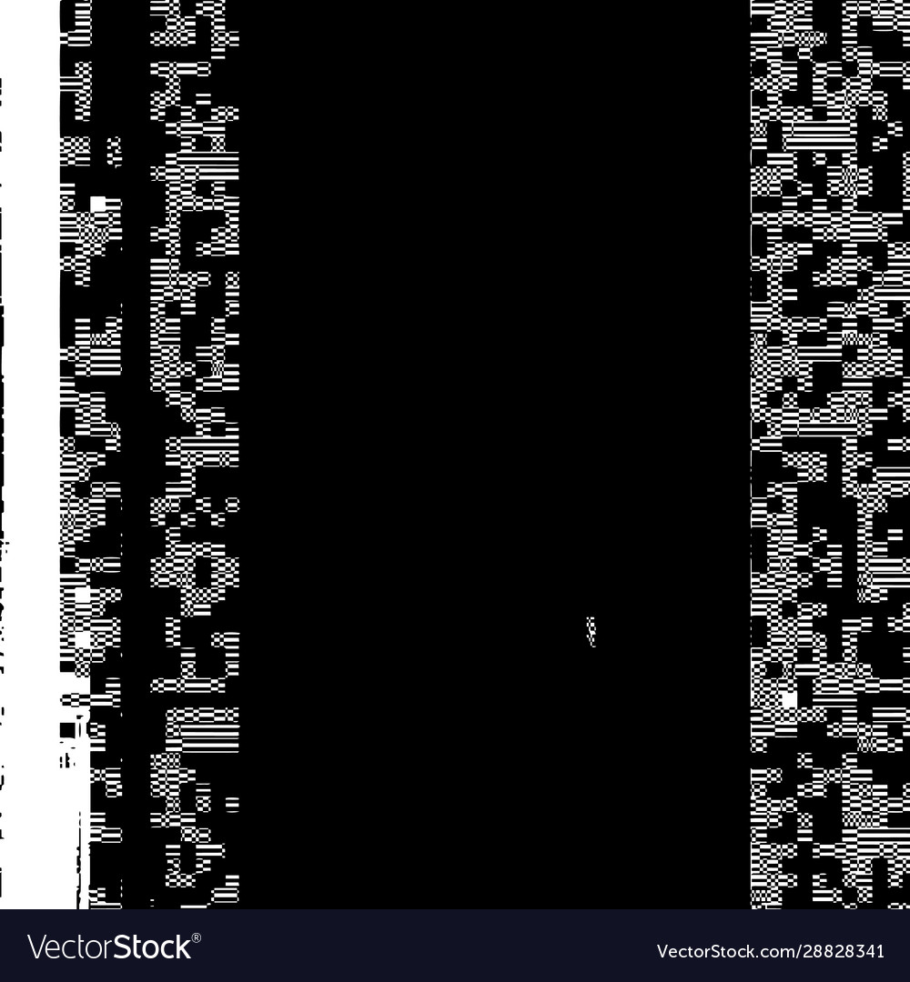 Glitch overlay texture Royalty Free Vector Image