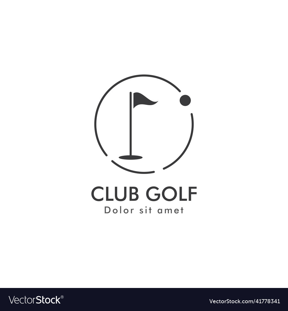 Golf Royalty Free Vector Image - VectorStock