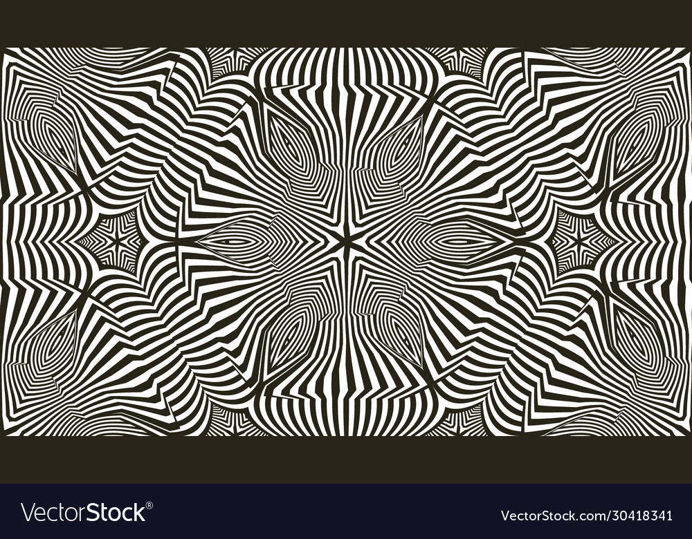Seamless 3d pattern geometric waves 3d Royalty Free Vector