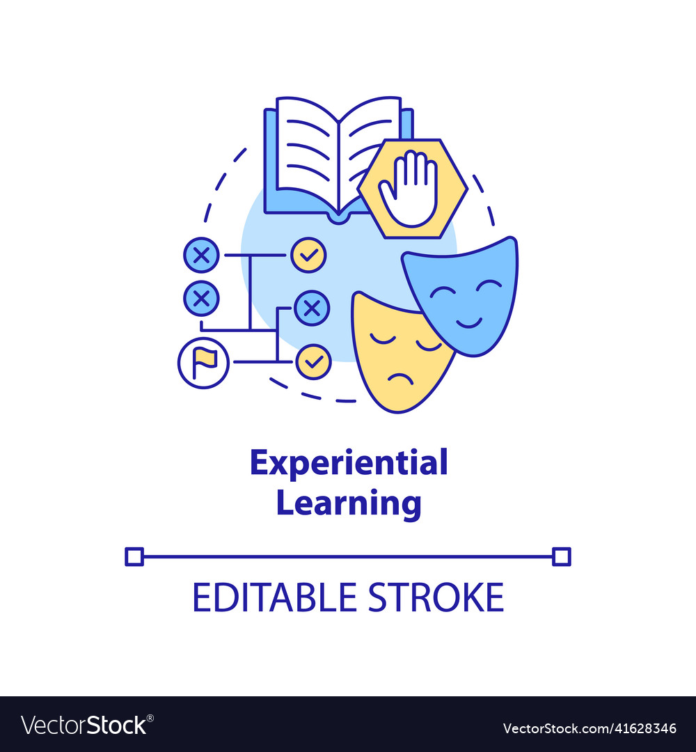 Experiential learning concept icon Royalty Free Vector Image Experiential learning concept icon Royalty Free Vector Image