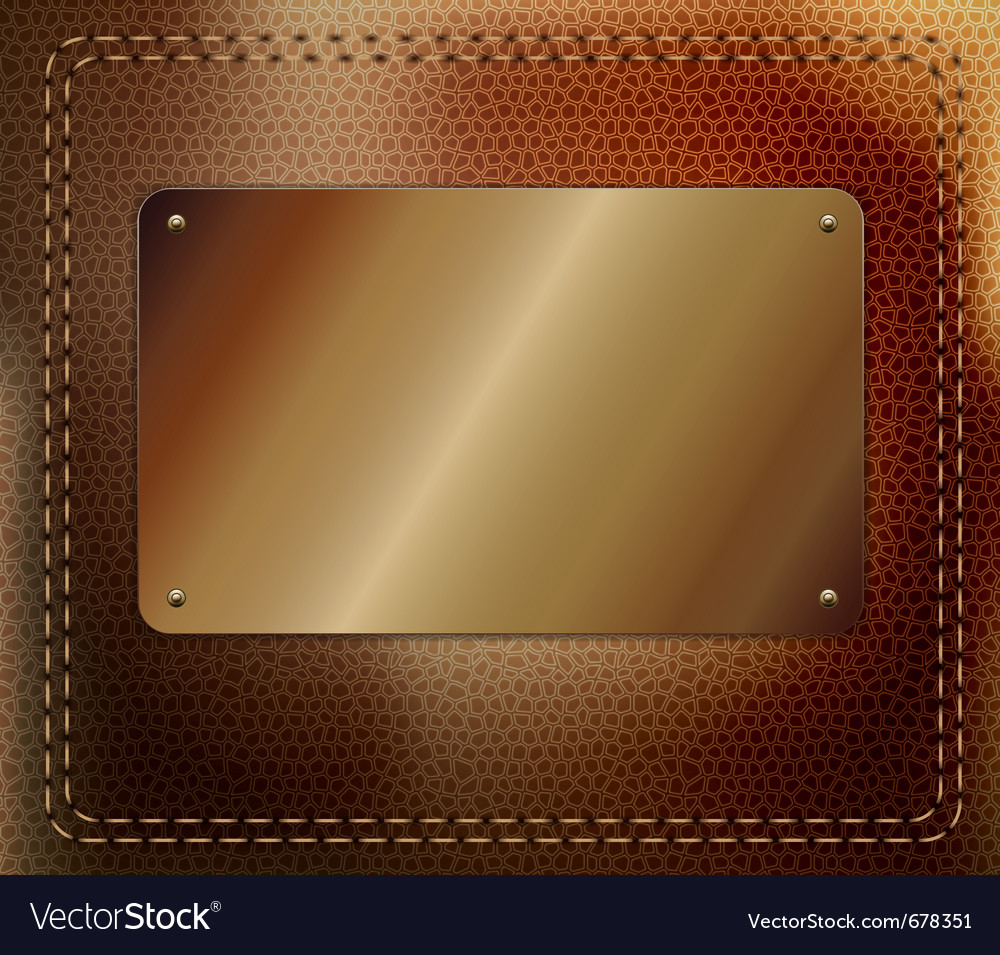 Leather background Royalty Free Vector Image - VectorStock