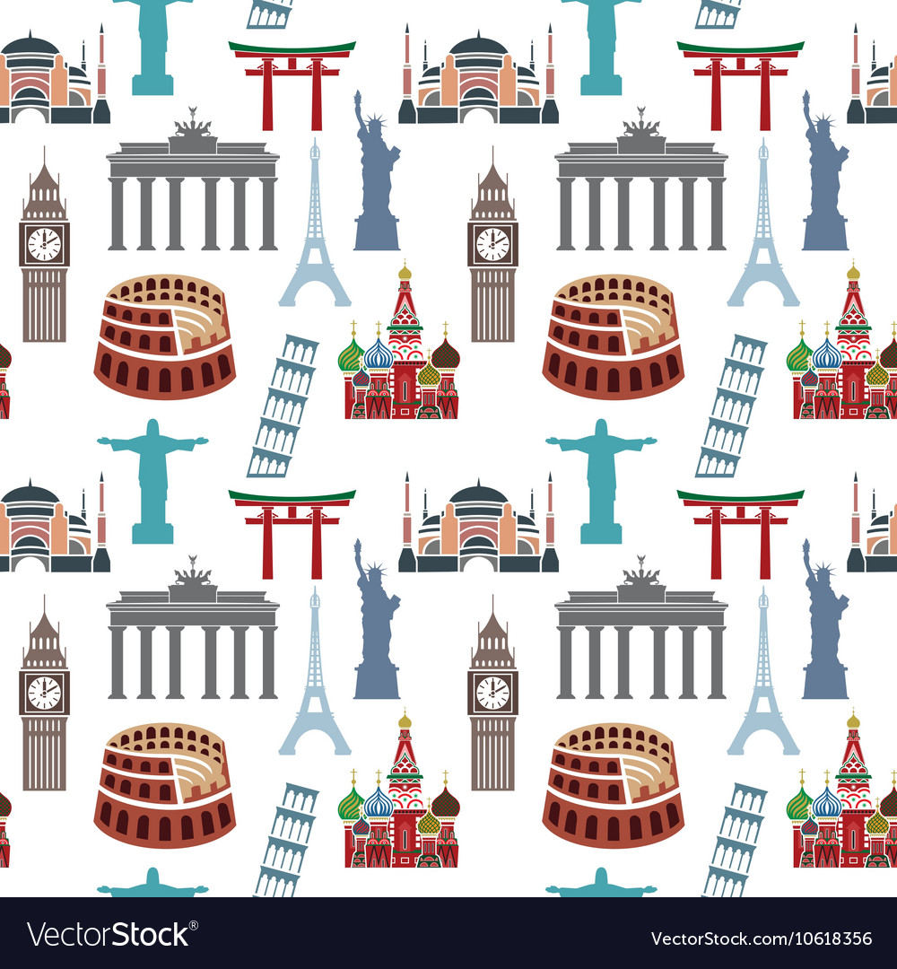 City pattern1 Royalty Free Vector Image - VectorStock