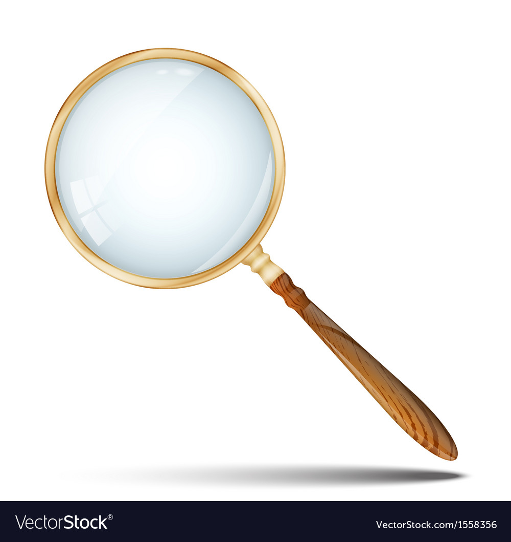 Magnifier Royalty Free Vector Image - VectorStock Magnifier Royalty Free Vector Image - VectorStock