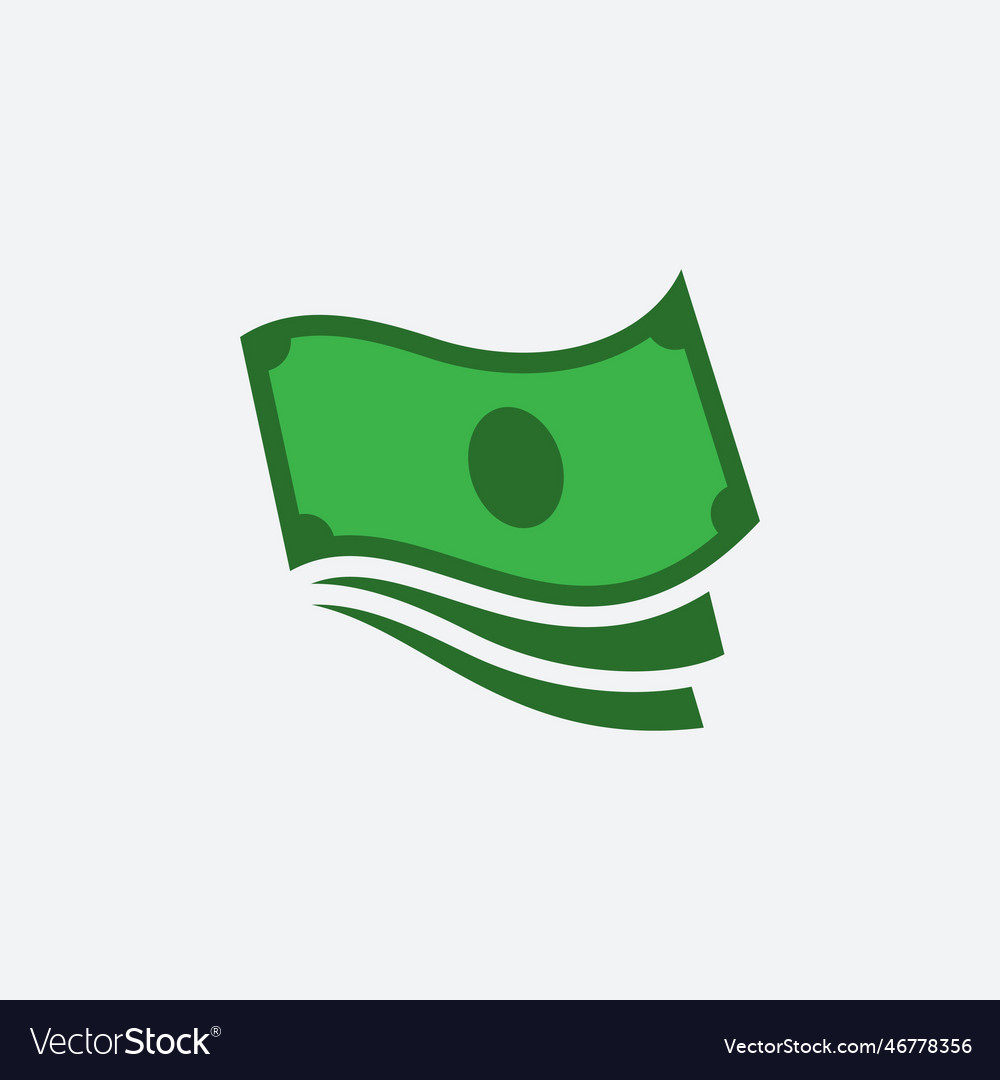 Money stack Royalty Free Vector Image - VectorStock