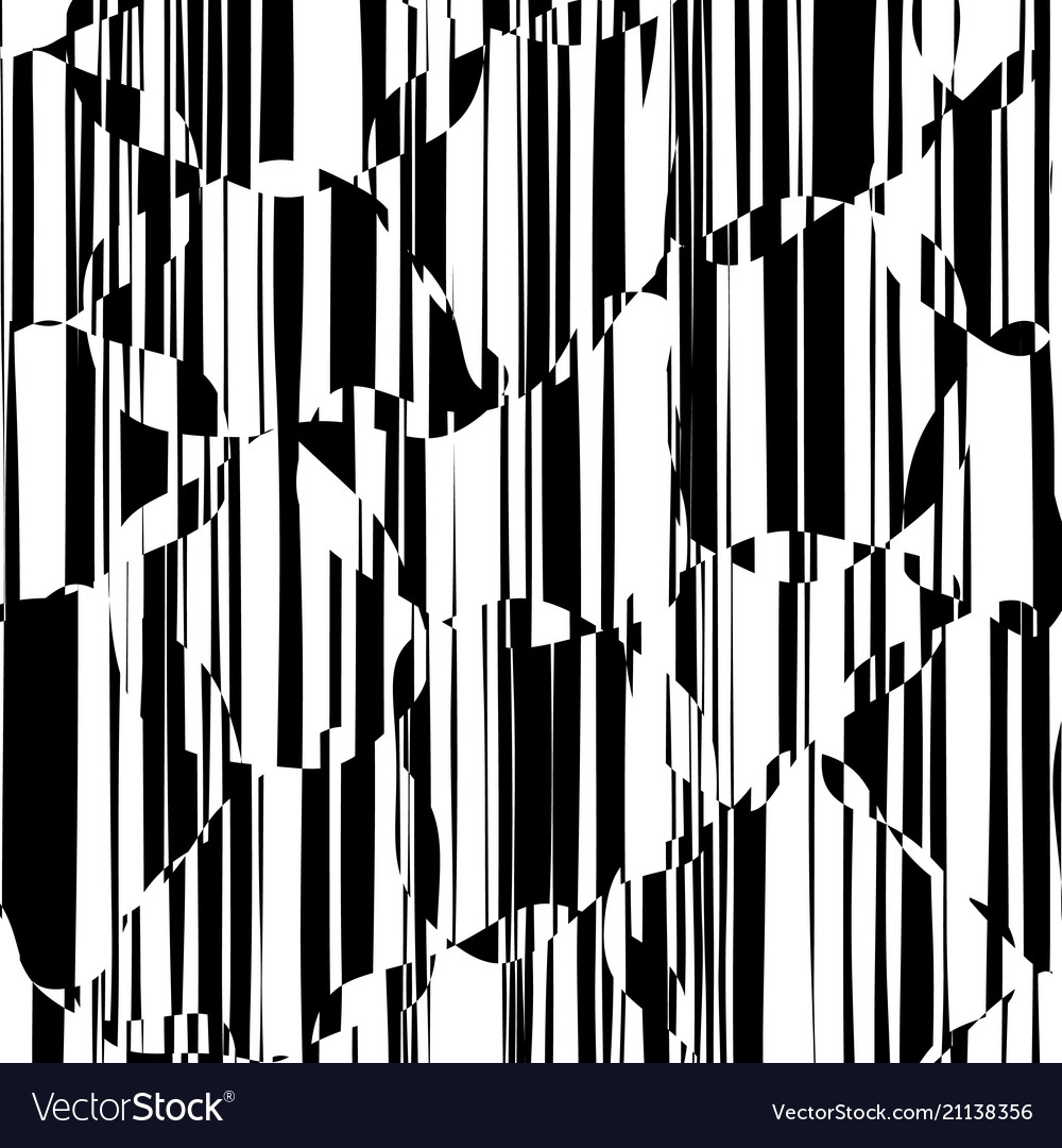 Random chaotic lines abstract geometric pattern Vector Image