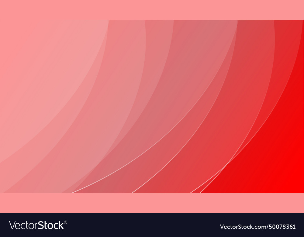 Abstract red geometric shapes background Vector Image