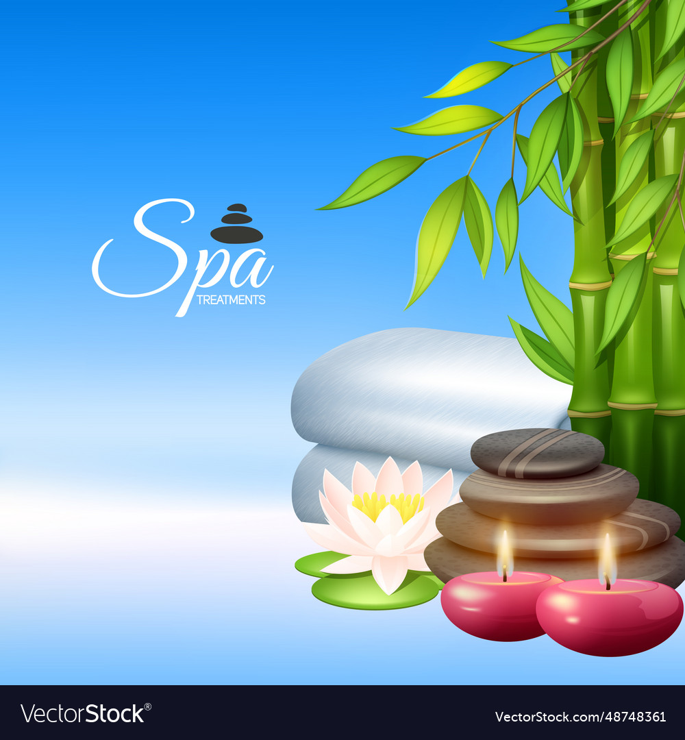 Spa background spa background Royalty Free Vector Image