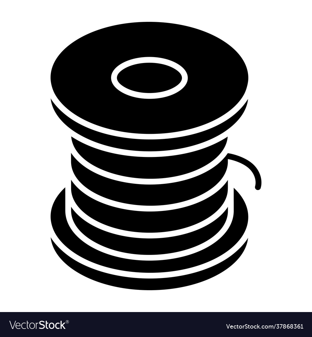 Wire spool Royalty Free Vector Image - VectorStock