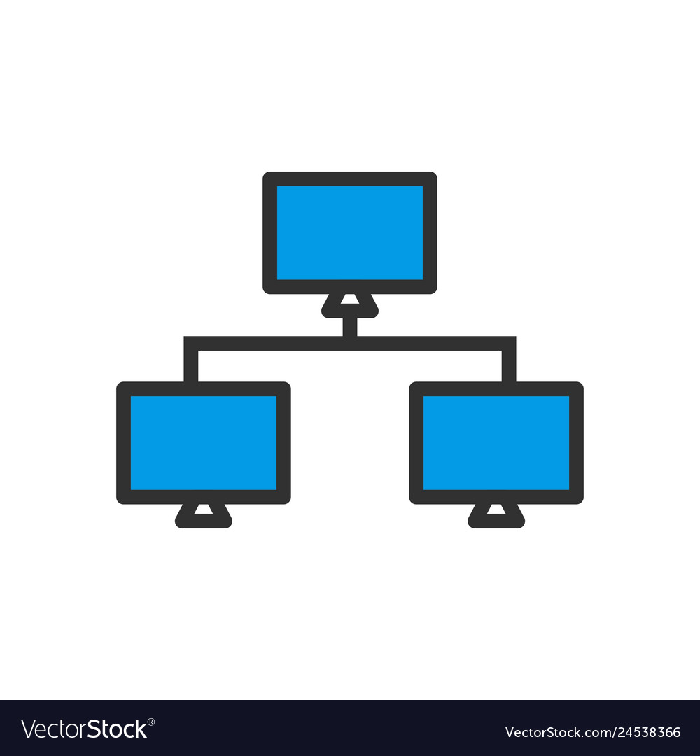Internet server icon Royalty Free Vector Image