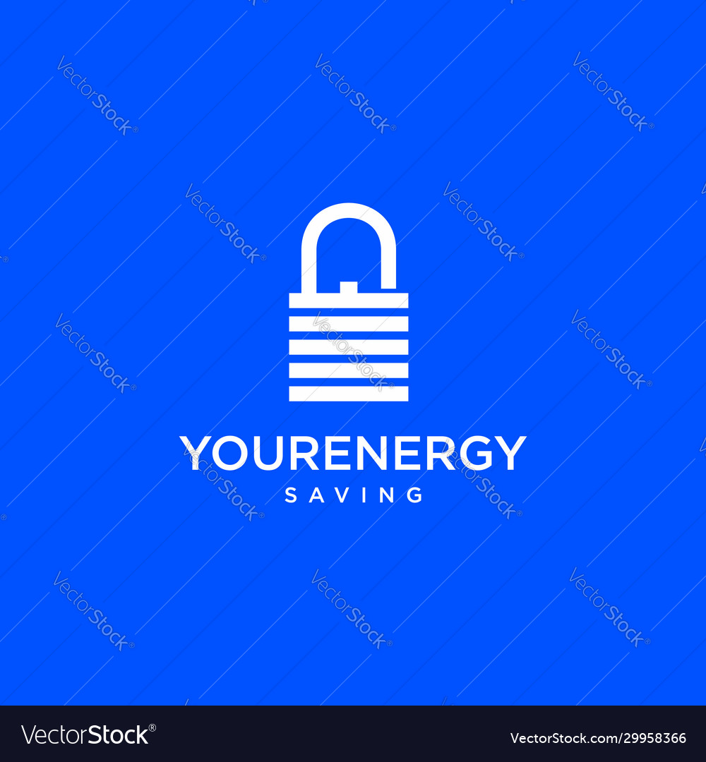 Lock logo Royalty Free Vector Image - VectorStock